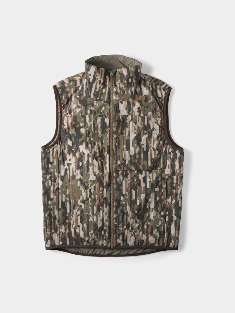 Airflow Insulated Vest - Woodland Camouflage – Duck Camp