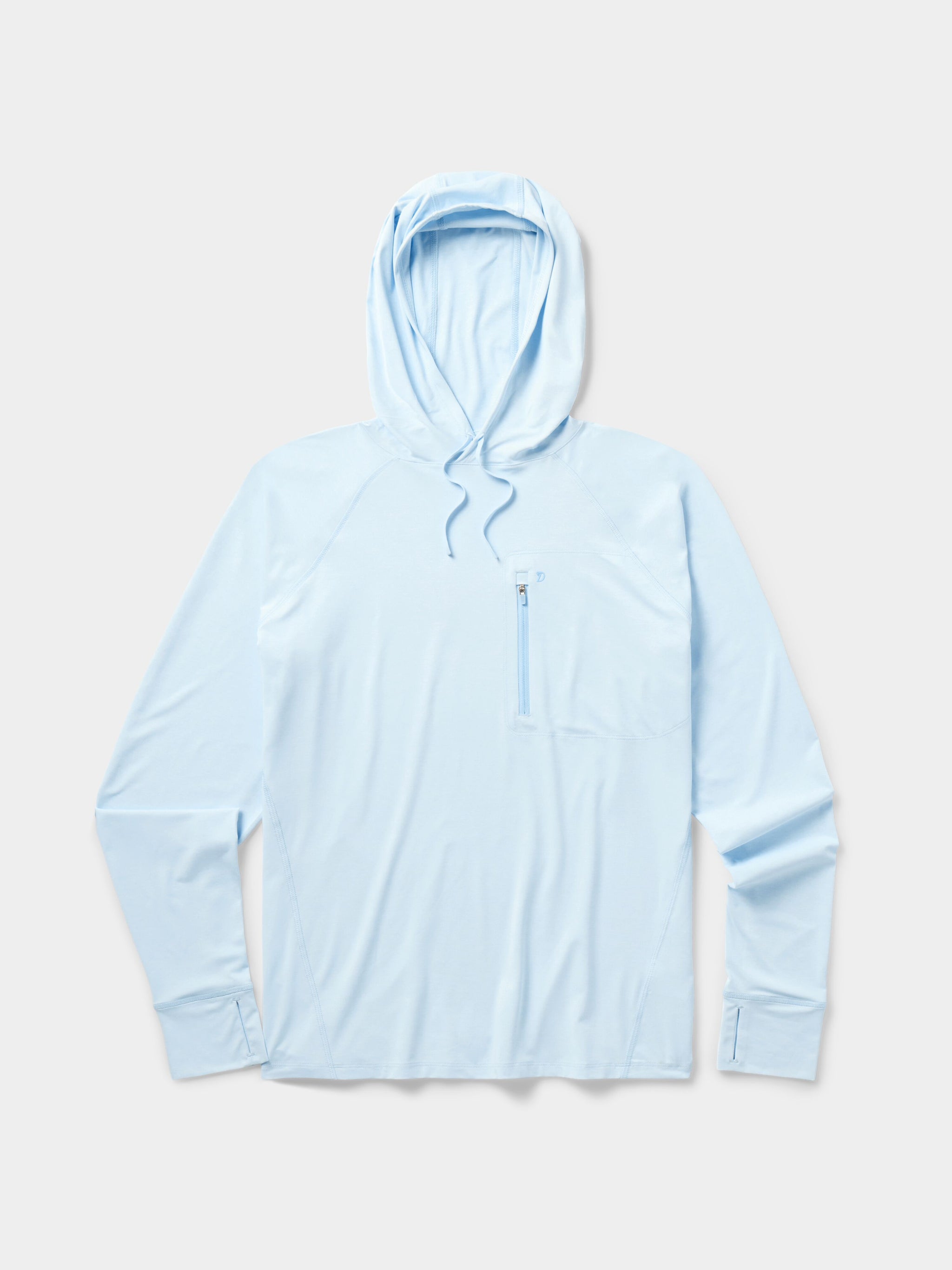 Men's Brrr® Lightweight Rockport Hoodie - Ice Water