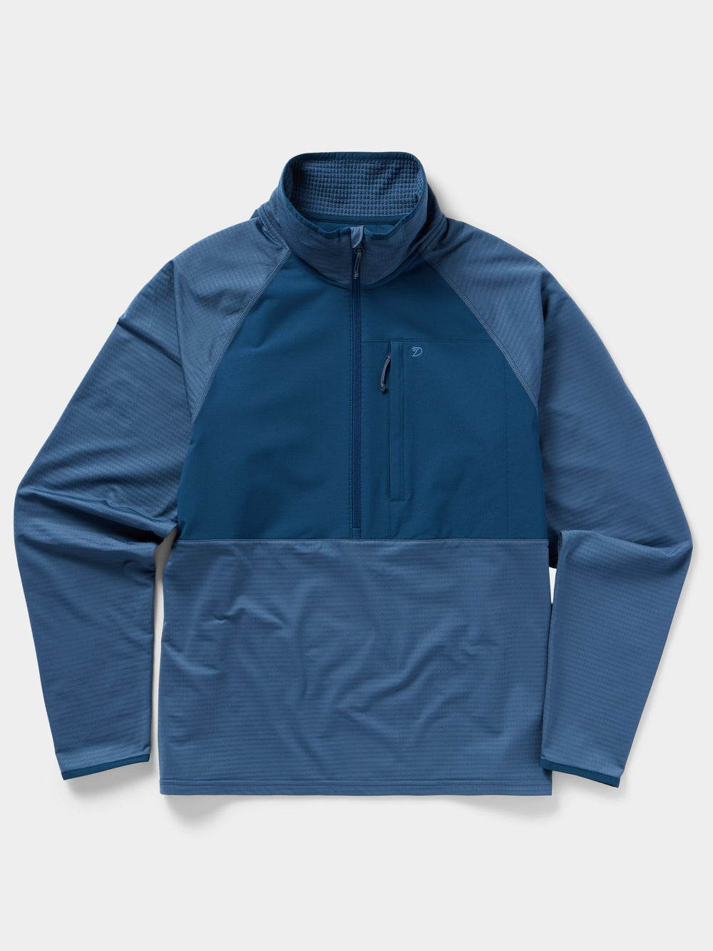 M's Lightweight Grid Tech Fleece Half Zip - Bering Sea/Navy