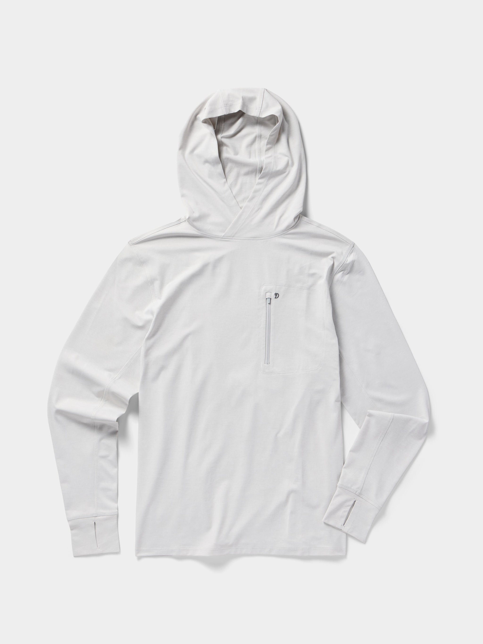 Men's Rockport Hoodie - Heathered Silver King