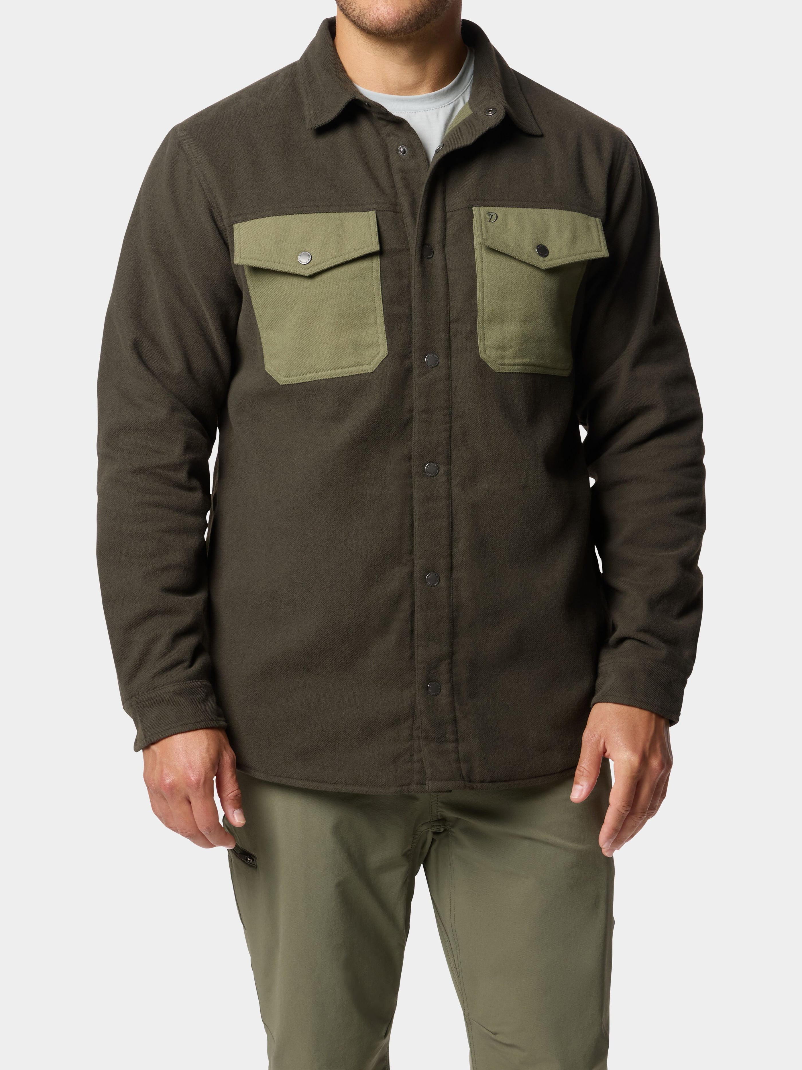Men's Campfire Shacket - Raven